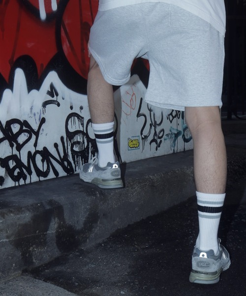 PRO CLUB （プロクラブ）の「PRO CLUB / プロクラブ STRIPE CREW SOCKS ストライプライン ソックス（ソックス ...