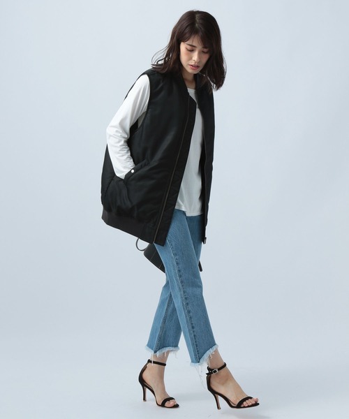 BAYFLOW,MA-1 BIGベスト - WEAR