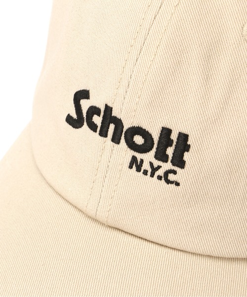 schott（ショット）の「Schott/ショット/TWILL CAP/ツイルキャップ（キャップ）」 - WEAR