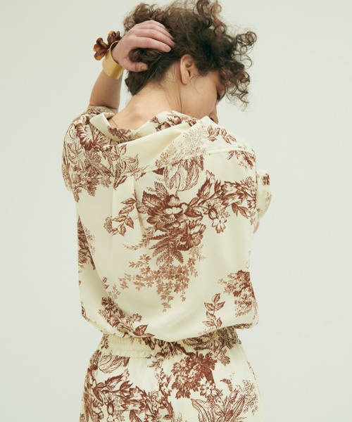 OPULENCE（オーピュレンス）の「花柄オープンカラーシャツ（シャツ/ブラウス）」 - WEAR