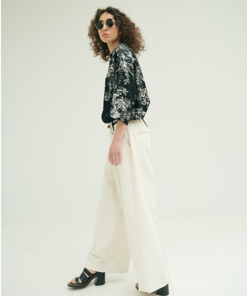 OPULENCE（オーピュレンス）の「花柄オープンカラーシャツ（シャツ/ブラウス）」 - WEAR