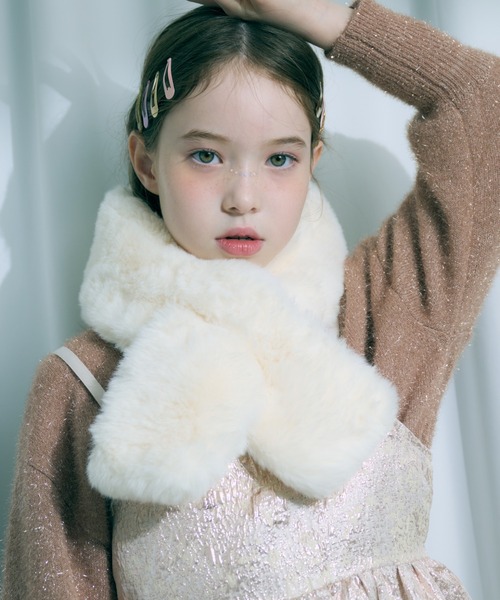 PAIRMANON COEUR（ペアマノンクール）の「【PAIRMANON COEUR】フェイクファースヌード（マフラー）」 - WEAR