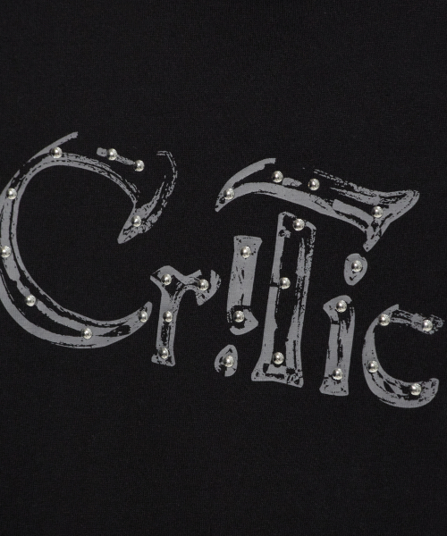 CRITIC（クリティック）の「GLIMMER GOTHIC T-SHIRTS (FOR WOMAN) BLACK（Tシャツ/カットソー ...