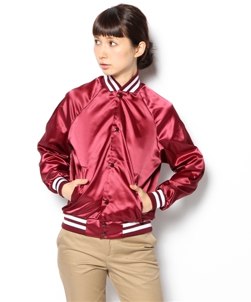 BEAMS BOY（ビームスボーイ）の「ASW / Satin Award Jacket（ブルゾン）」 - WEAR