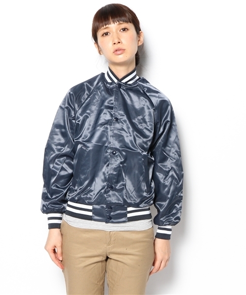 BEAMS BOY（ビームスボーイ）の「ASW / Satin Award Jacket（ブルゾン）」 - WEAR