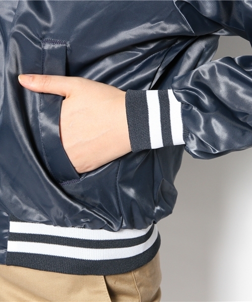 BEAMS BOY（ビームスボーイ）の「ASW / Satin Award Jacket（ブルゾン）」 - WEAR