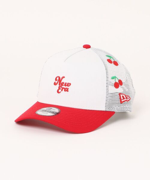 YTH 940AFTR MESH EMB CHERRY スカーレット/ホワイト（キャップ）｜NEW ERA（ニューエラ）のファッション通販 ...