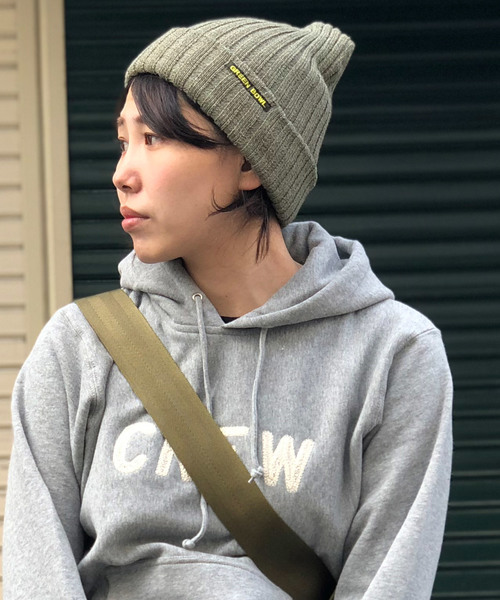 GREEN BOWL（グリーンボウル）の「GREEN BOWL Mix Knit Cap/グリーン ボウル ミックス ニット キャップ（ニット ...