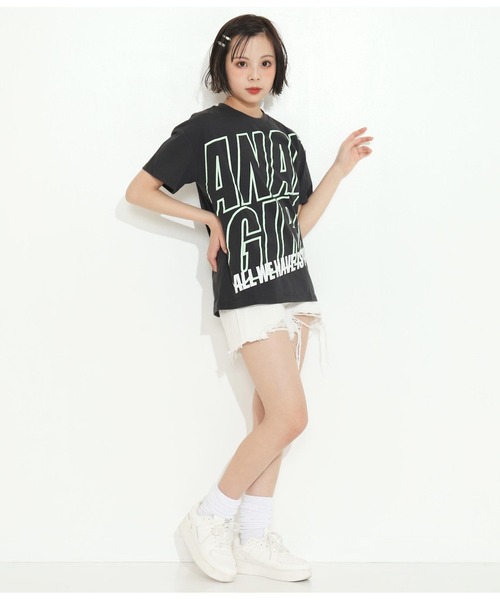 ANAP GiRL（アナップガール）の「【WEB限定】ビッグロゴTシャツ（Tシャツ/カットソー）」 - WEAR