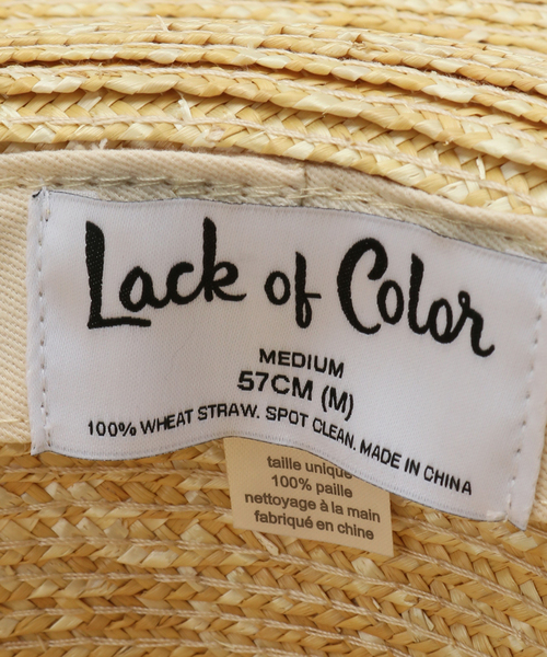 Lack of Color（ラックオブカラー）の「【LACK OF COLOR/ラックオブカラー】PALOMA SUN HAT：ハット（ハット ...