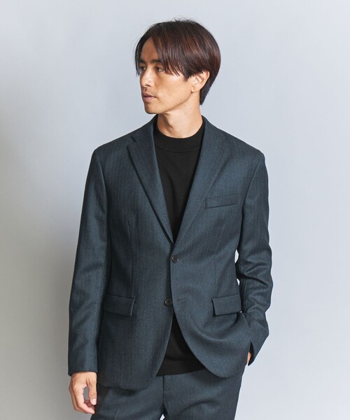 コットンカシミヤブレンド ジャケットネック ニット（ニット/セーター）｜BEAUTY&YOUTH UNITED ARROWS（ビューティー ...