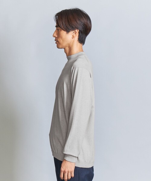 コットンカシミヤブレンド ジャケットネック ニット（ニット/セーター）｜BEAUTY&YOUTH UNITED ARROWS（ビューティー ...