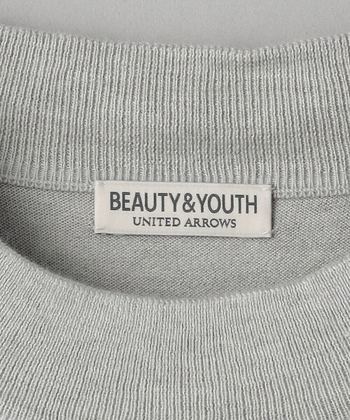 コットンカシミヤブレンド ジャケットネック ニット（ニット/セーター）｜BEAUTY&YOUTH UNITED ARROWS（ビューティー ...