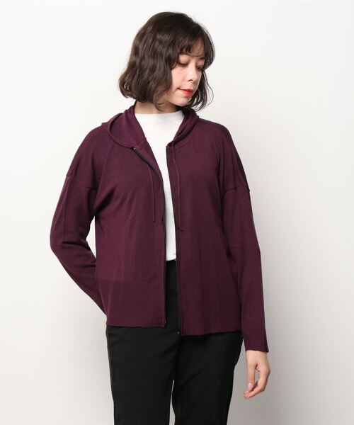 Repetto（レペット）の「Hooded cardigan , KNIT / R0538（パーカー）」 - WEAR