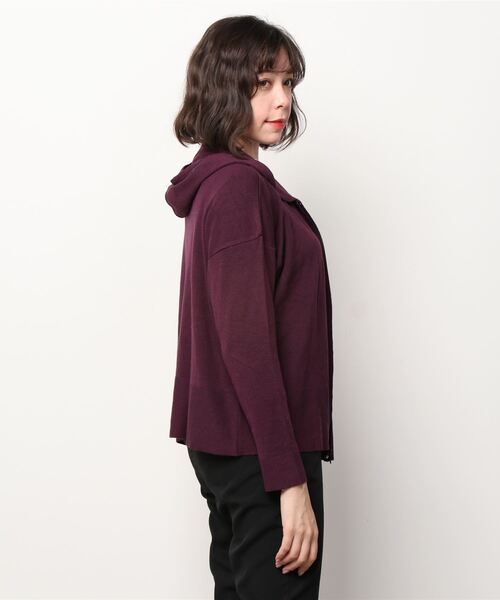 Repetto（レペット）の「Hooded cardigan , KNIT / R0538（パーカー）」 - WEAR
