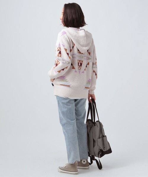 BAYFLOW（ベイフロー）の「【PENDLETON(ペンドルトン)】モコモコニットパーカー（パーカー）」 - WEAR