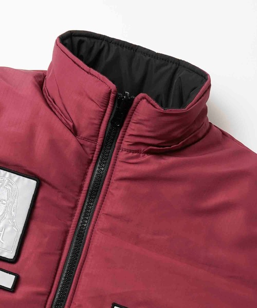 X-girl（エックスガール）の「FACE PATCH REVERSIBLE PARKA（ナイロンジャケット）」 - WEAR