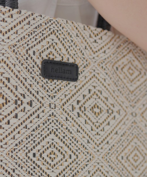 hellam（へラム）の「ラメジャガードトートバッグ（トートバッグ）」 - WEAR