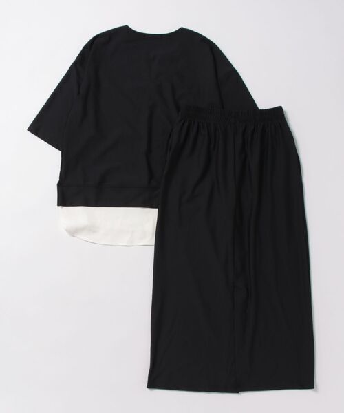 INTERPLANET（インタープラネット）の「【UV・吸水速乾】レイヤードプルオーバー＋タイトスカート（ワンピース）」 - WEAR