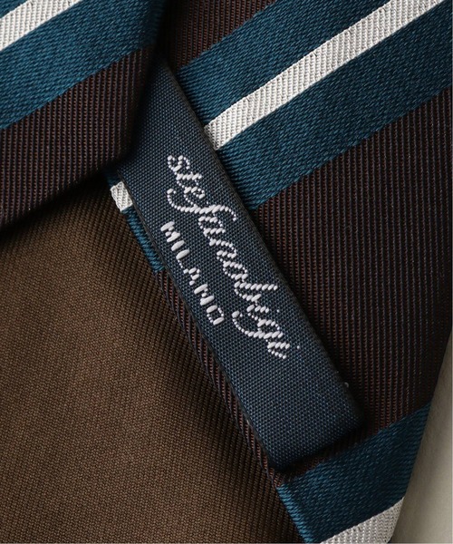 STEFANO BIGI（ステファノビジ）の「【Stefano Bigi / ステファノ ビジ】レジメンタルストライプ タイ（ネクタイ）」 - WEAR