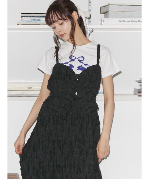 merry jenny（メリージェニー）の「rabbit ribbon tee（Tシャツ/カットソー）」 - WEAR