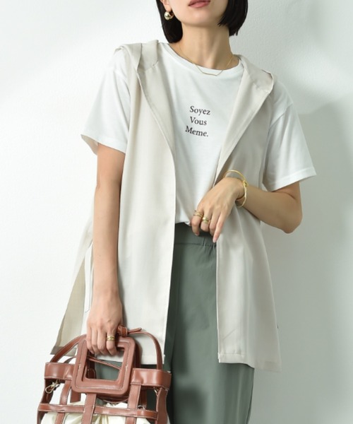 INTERPLANET（インタープラネット）の「フードジレ＋ロゴT SET（その他アウター）」 - WEAR