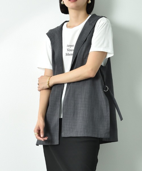 INTERPLANET（インタープラネット）の「フードジレ＋ロゴT SET（その他アウター）」 - WEAR