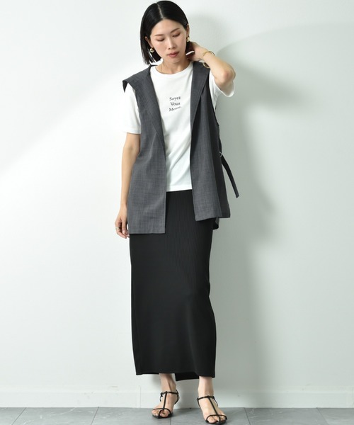 INTERPLANET（インタープラネット）の「フードジレ＋ロゴT SET（その他アウター）」 - WEAR