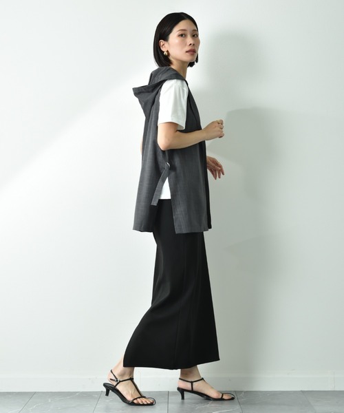 INTERPLANET（インタープラネット）の「フードジレ＋ロゴT SET（その他アウター）」 - WEAR