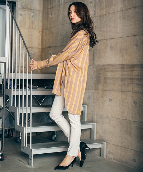 la.f…（ラエフ）の「《IPEKER AMARA》インポート素材オーバーシャツ（シャツ/ブラウス）」 - WEAR