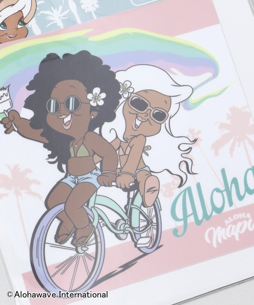 Kahiko（カヒコ）の「【Kahiko】ALOHA MAPUA スクエアステッカー（ステッカー/テープ）」 - WEAR