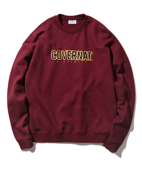 COVERNAT（カバーナット）の「3トーンジャージロゴクルーネック（スウェット）」 - WEAR