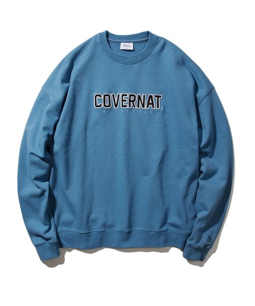 COVERNAT（カバーナット）の「3トーンジャージロゴクルーネック（スウェット）」 - WEAR
