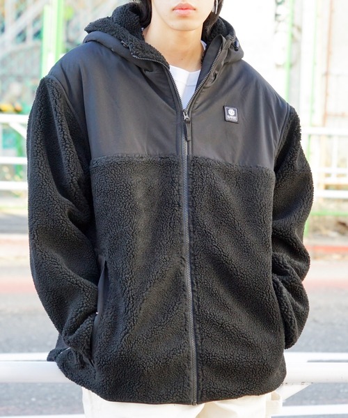 ELEMENT（エレメント）の「ELEMENT メンズ BOA HOOD JACKET ジャケット 【2022年秋冬モデル】/エレメントボア ...