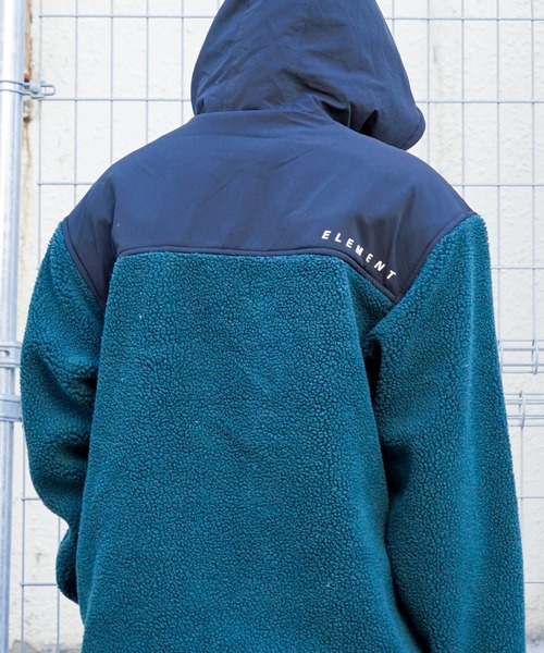 ELEMENT（エレメント）の「ELEMENT メンズ BOA HOOD JACKET ジャケット 【2022年秋冬モデル】/エレメントボア ...