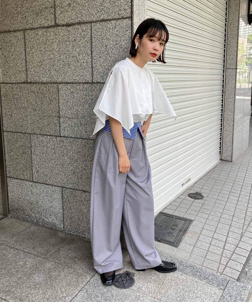 KBF（ケイビーエフ）の「WIDEベルトパンツ（その他パンツ）」 - WEAR