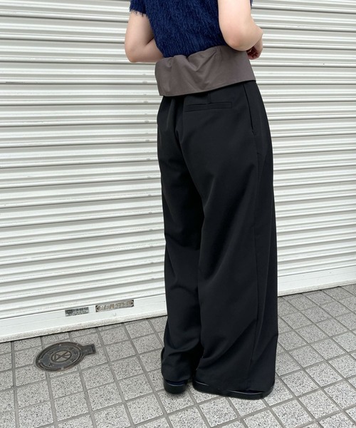 KBF（ケイビーエフ）の「WIDEベルトパンツ（その他パンツ）」 - WEAR