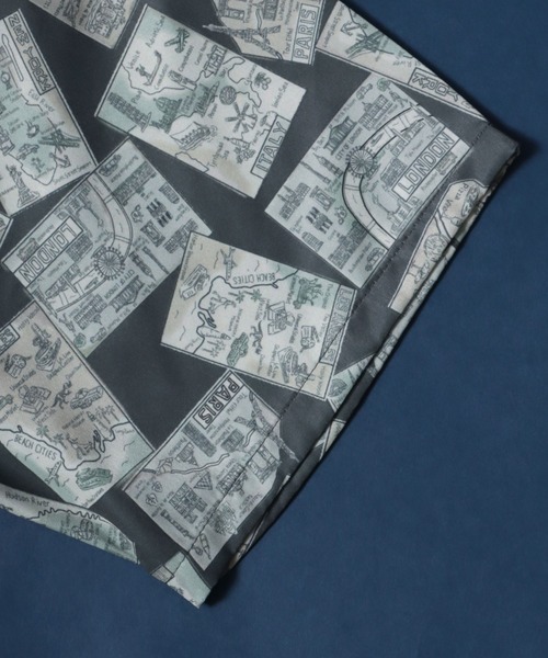 ANPAS（アンパス）の「Total Pattern Print Oversized Shirt/総柄プリント オーバーサイズ シャツ（シャツ ...