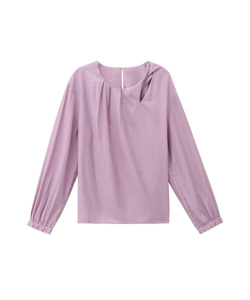 ELCY（エルシー）の「【ELCY】カットアウト無地ブラウス（シャツ/ブラウス）」 - WEAR