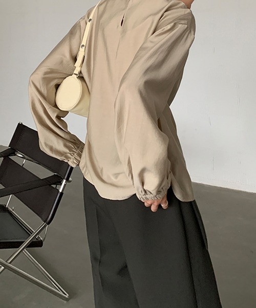 ELCY（エルシー）の「【ELCY】カットアウト無地ブラウス（シャツ/ブラウス）」 - WEAR