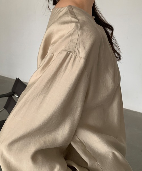 ELCY（エルシー）の「【ELCY】カットアウト無地ブラウス（シャツ/ブラウス）」 - WEAR