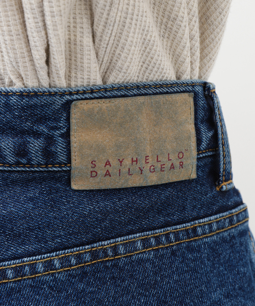 SAYHELLO（セイハロー）の「【SAYHELLO / セイハロー】DAILY DENIM PANTS（デニムパンツ）」 - WEAR