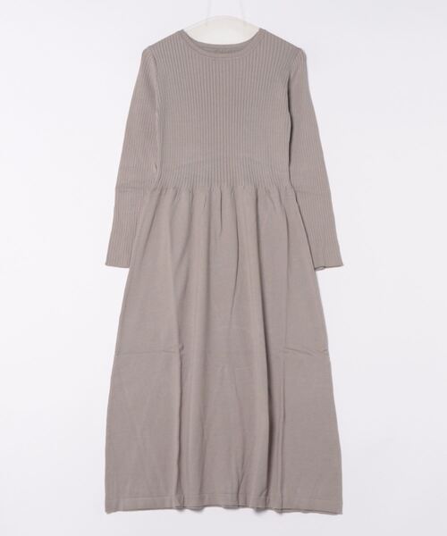 INTERPLANET（インタープラネット）の「細ケーブルTOPS＋ニットワンピースSET（ワンピース）」 - WEAR