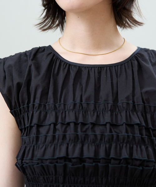 EMMA ROUGE VIF（エマルージュヴィフ）の「【一部店舗限定】シアーシャーリングブラウス（シャツ/ブラウス）」 - WEAR