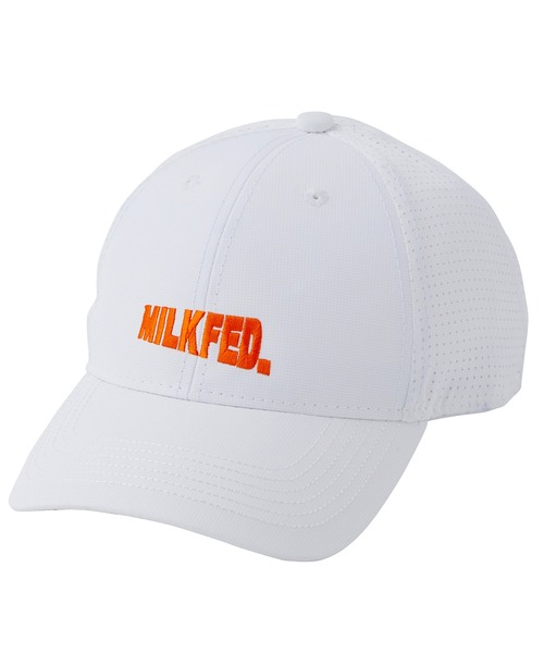 MILKFED.（ミルクフェド）の「SLANTED LOGO CAP（キャップ）」 - WEAR