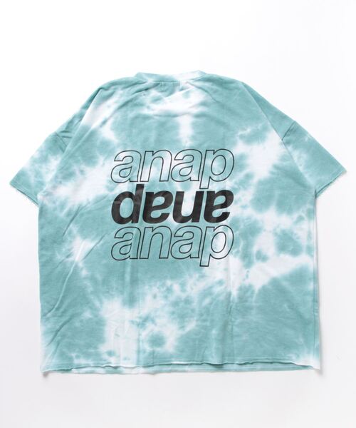 ANAP（アナップ）の「anapボックスロゴビッグTシャツ（Tシャツ/カットソー）」 - WEAR