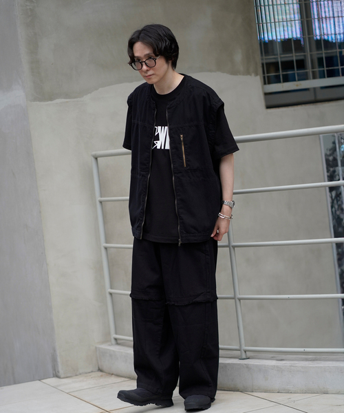 INTODUSK / イントゥダスク EXAGGERATED VEST（ベスト）｜WISM（ウィズム）のファッション通販 - ZOZOTOWN