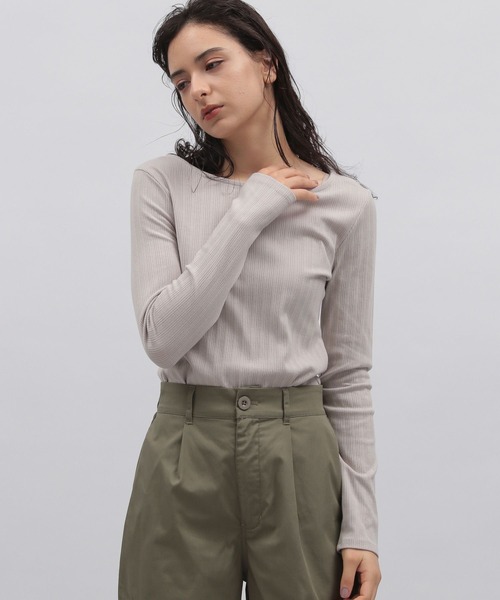 【セール】ランダムテレコ2WAYプルオーバー / 187907（Tシャツ/カットソー）｜LAKOLE（ラコレ）のファッション通販 - ZOZOTOWN