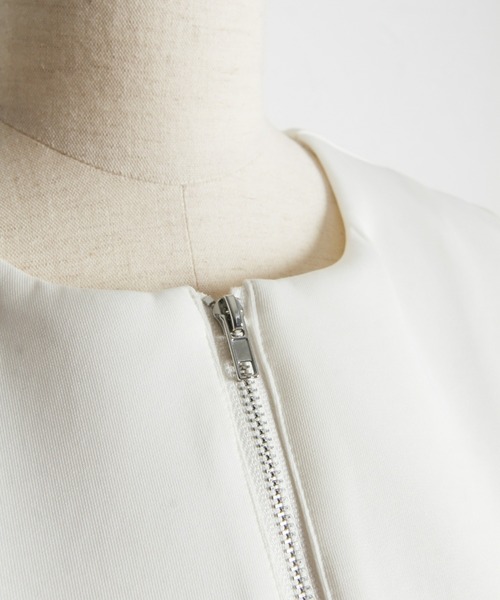 &. NOSTALGIA（アンドドットノスタルジア）の「【ZOZO限定】ジップバルーンジレベスト（ベスト）」 - WEAR