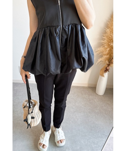 &. NOSTALGIA（アンドドットノスタルジア）の「【ZOZO限定】ジップバルーンジレベスト（ベスト）」 - WEAR